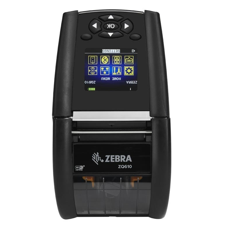 Zebra ZQ610 Plus 2-Inch Mobile Label Printer – Premium Wireless, High ...